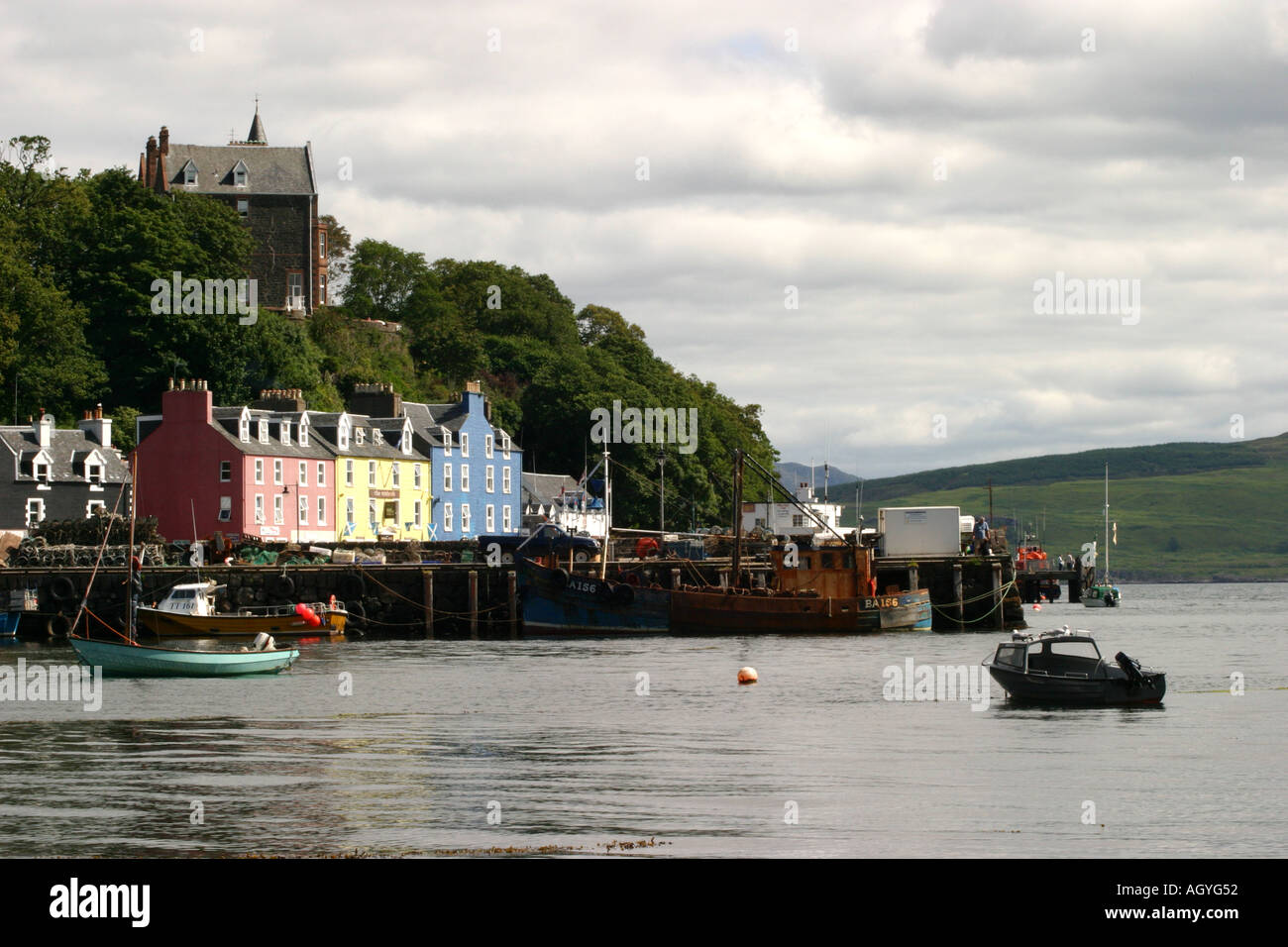 Tobermory Isle of Mull Scotland Stock Photo - Alamy