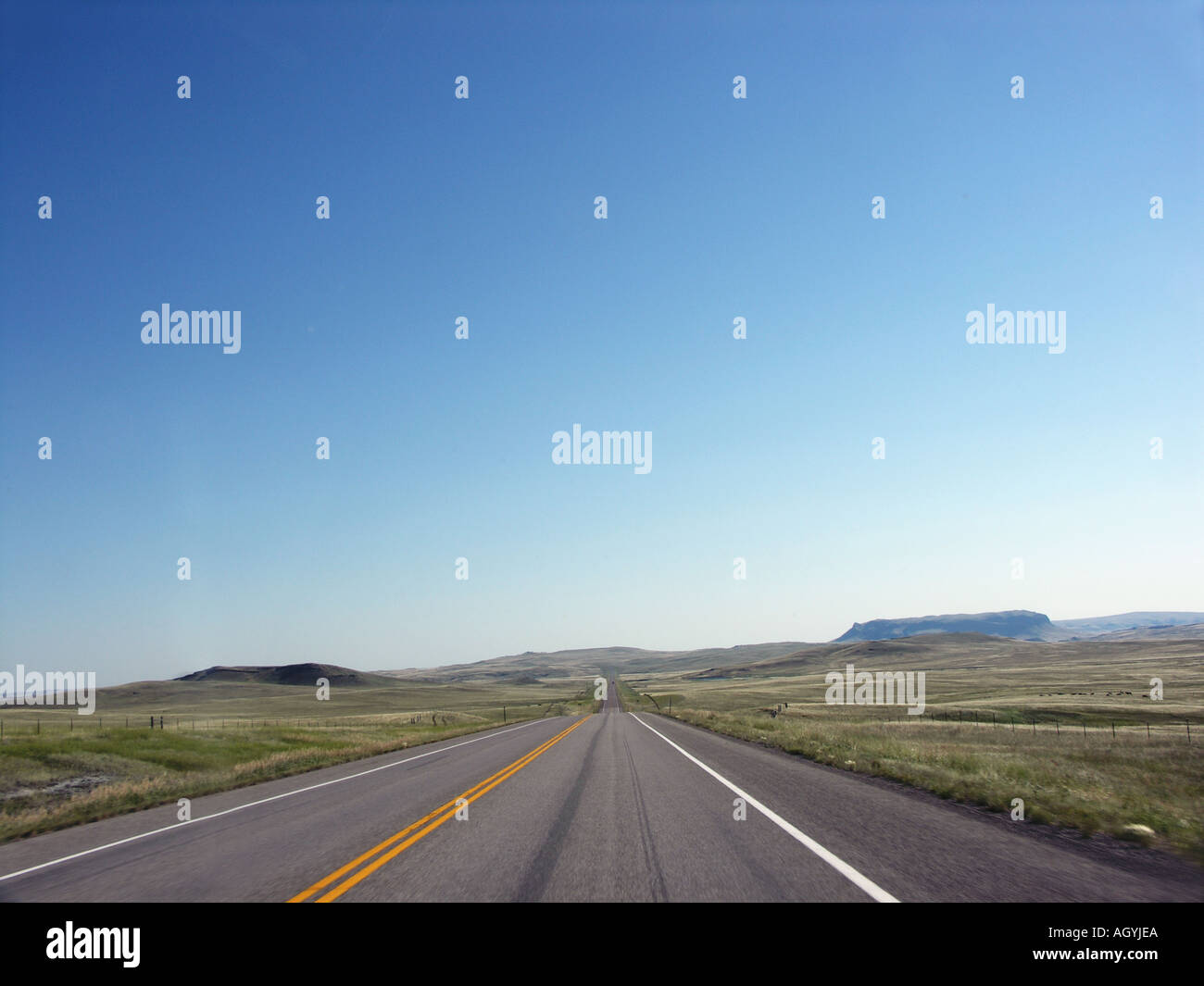 Wide Open Spaces of American West Stock Photo - Alamy