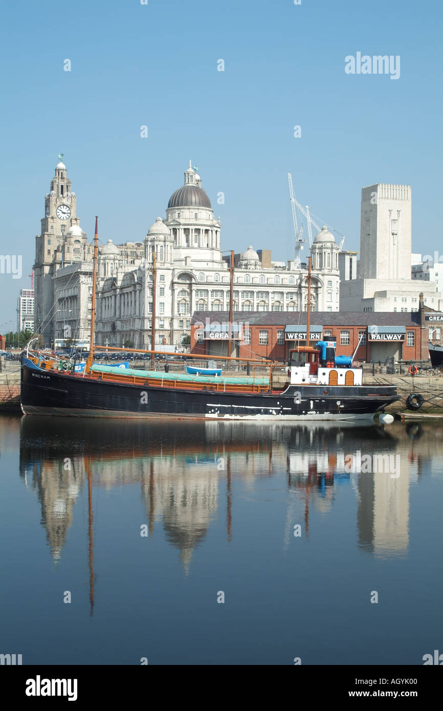 Liverpool Merseyside northern England UK Albert Dock Stock Photo - Alamy