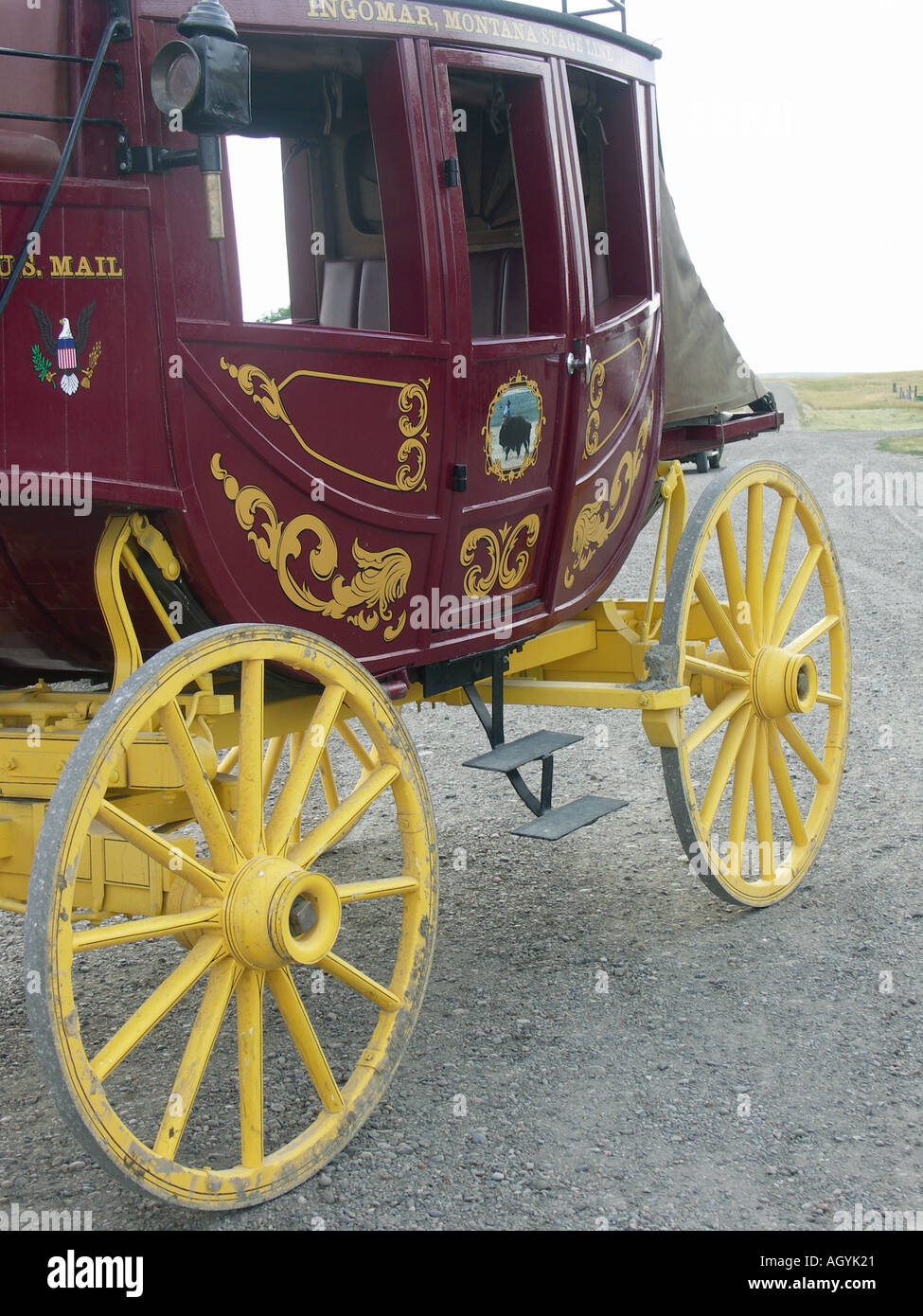 Restored stagecoach hi-res stock photography and images - Alamy
