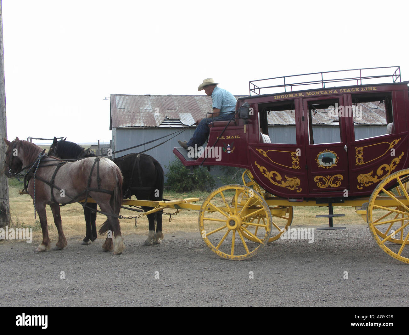 Stagecoach driver hi-res stock photography and images - Alamy