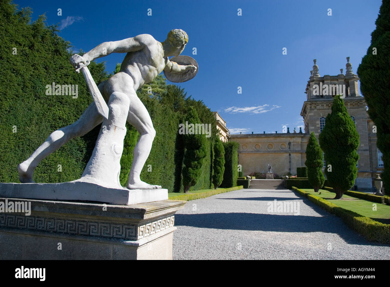 Gardens of Blenheim Palace 8 Stock Photo - Alamy