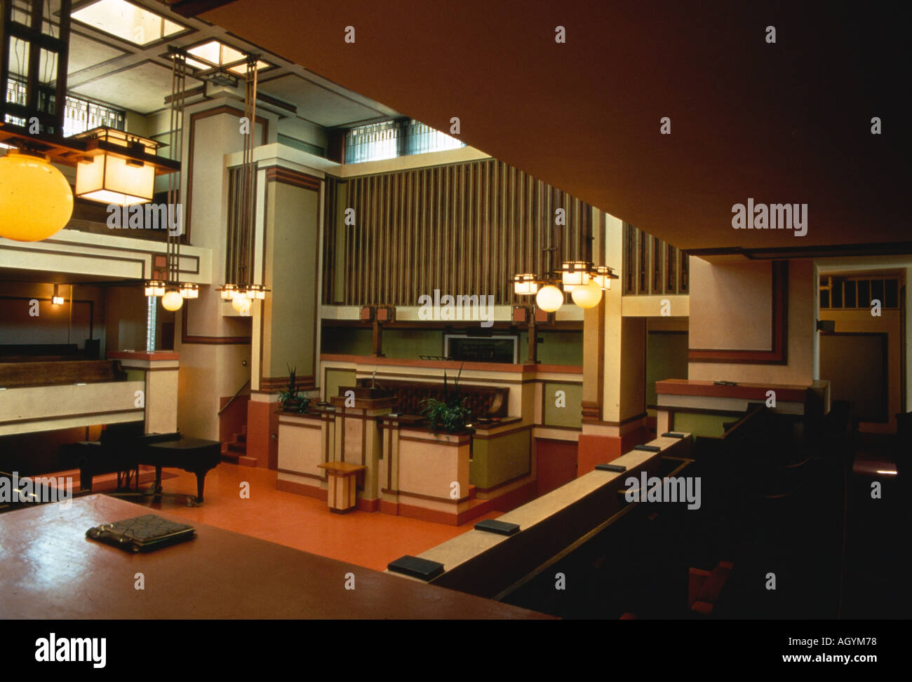 Unity temple chicago hi-res stock photography and images - Alamy