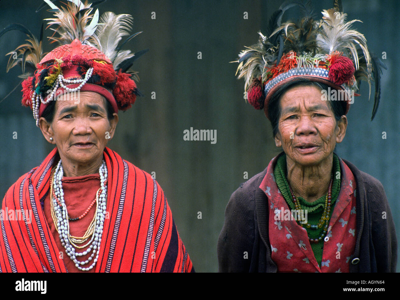 Two old native women Philippine Highlands Stock Photo - Alamy