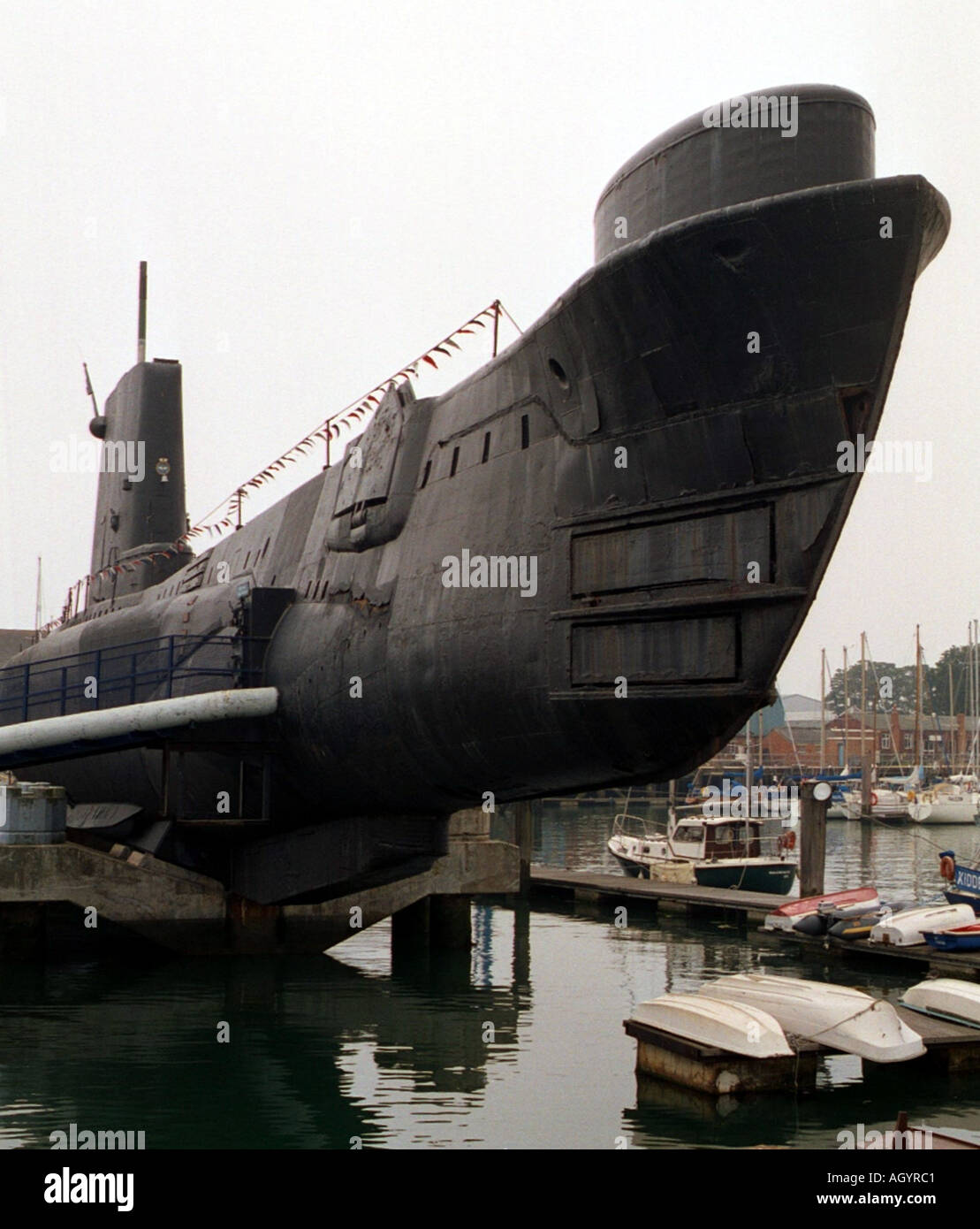 H M S M Alliance Royal Navy Submarine Museum Hampshire Stock Photo - Alamy