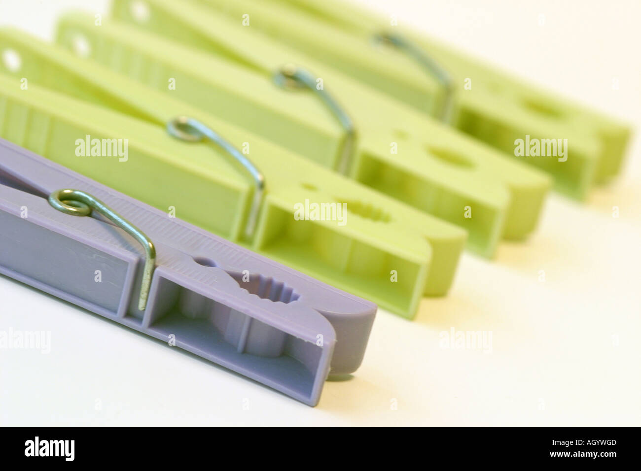 Washing peg many pegs hi-res stock photography and images - Alamy