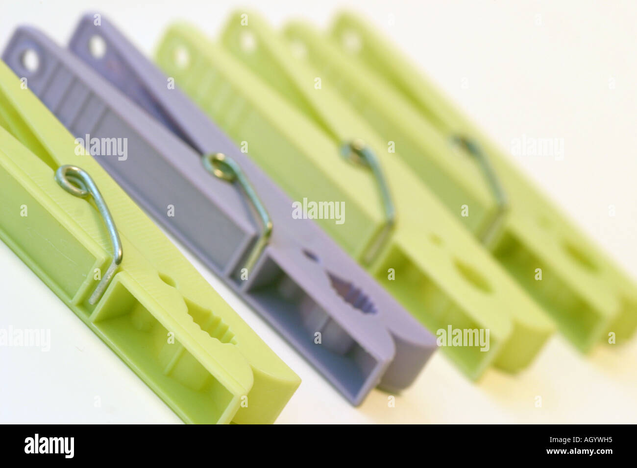 Washing peg many pegs hi-res stock photography and images - Alamy