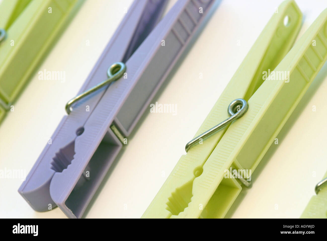 Washing peg many pegs hi-res stock photography and images - Alamy