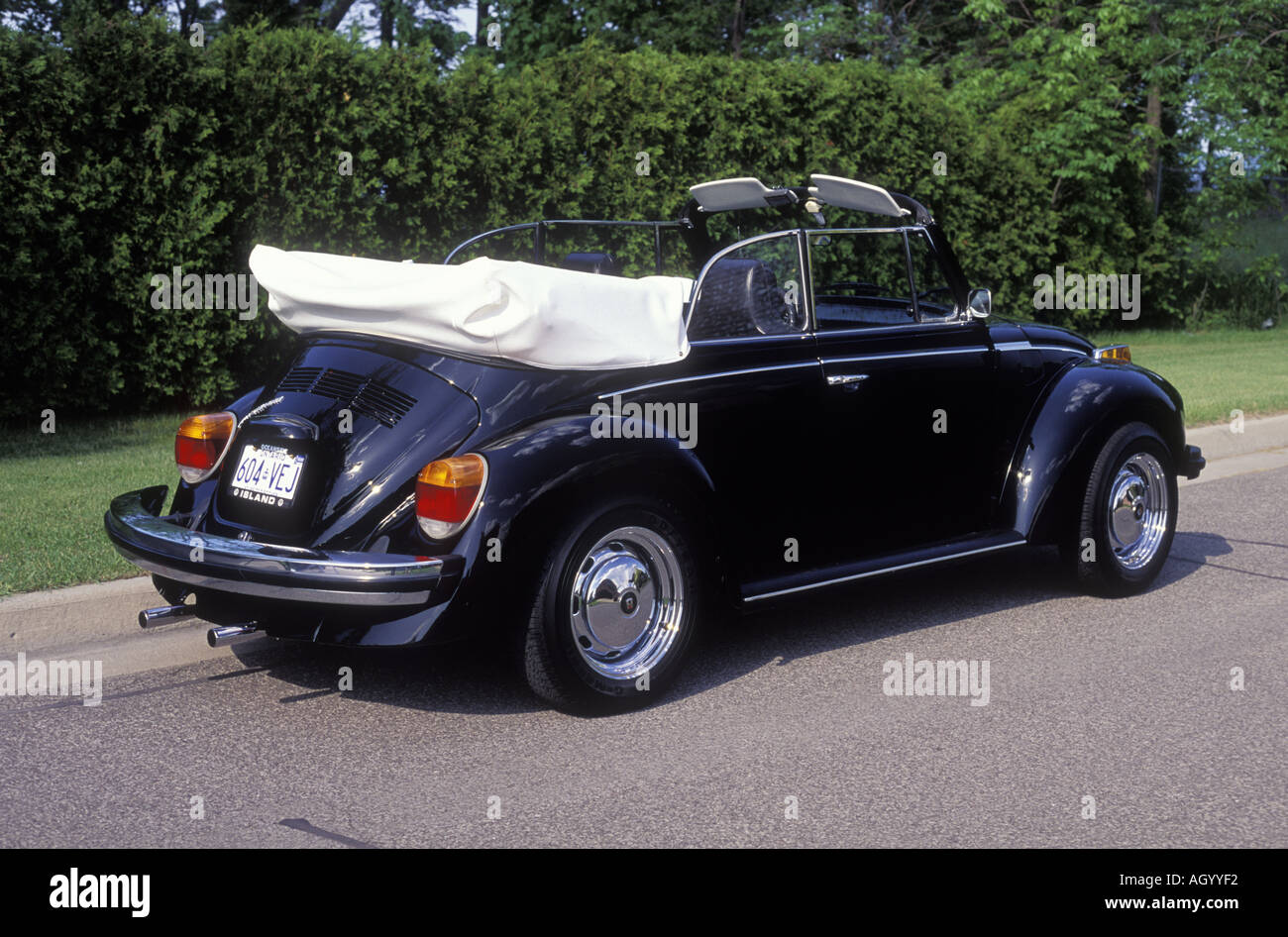 Volkswagen rear view hi-res stock photography and images - Alamy