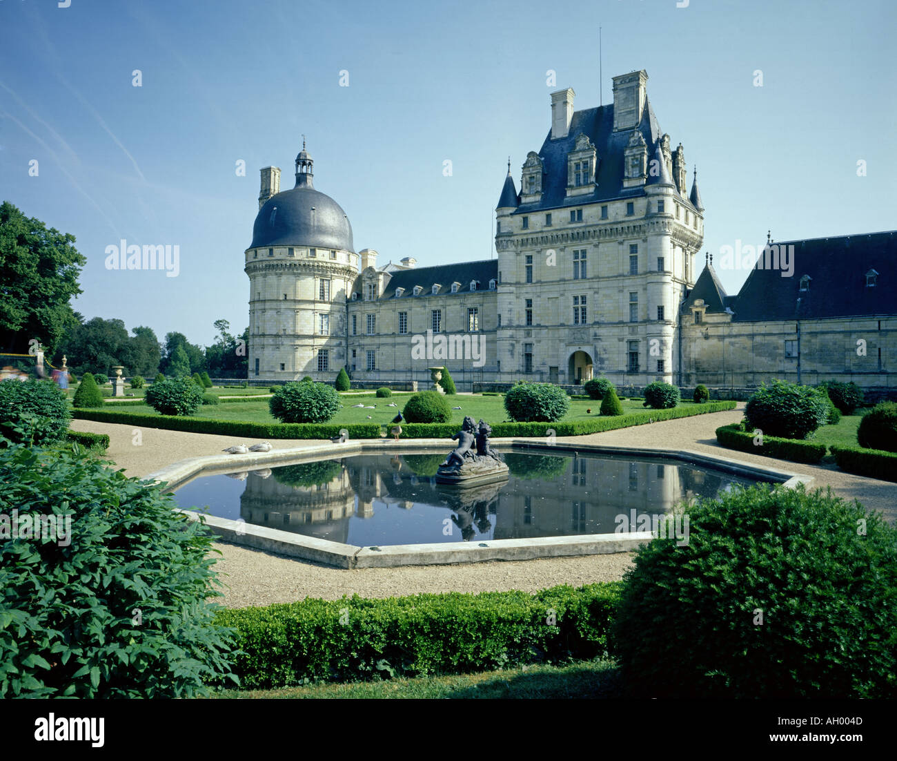 Valencay Chateau near the Loire River Valley France Stock Photo - Alamy