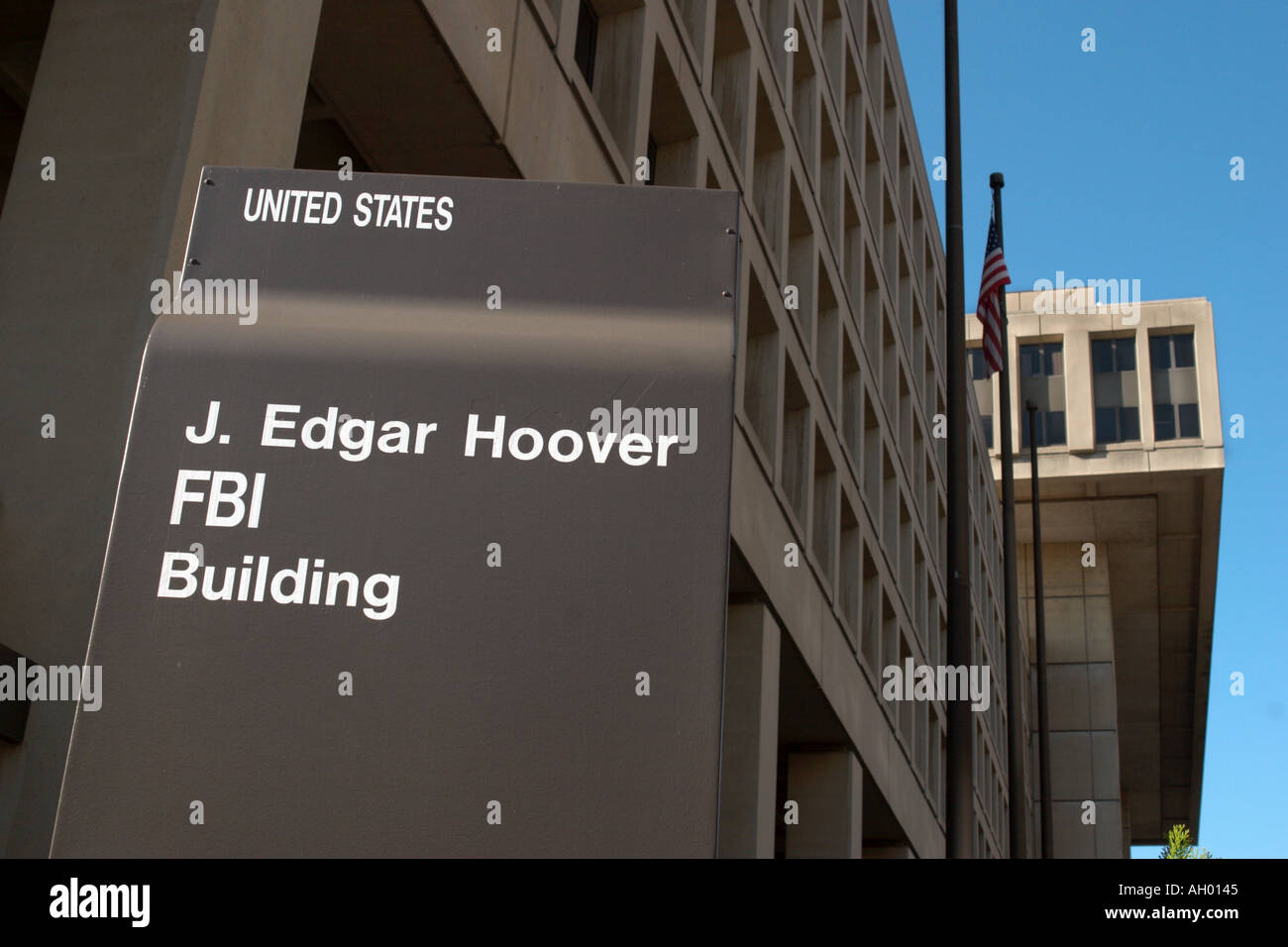 FBI Headquarters, J Edgar Hoover Building, Pennsylvania Avenue, Washington DC, USA Stock Photo ...