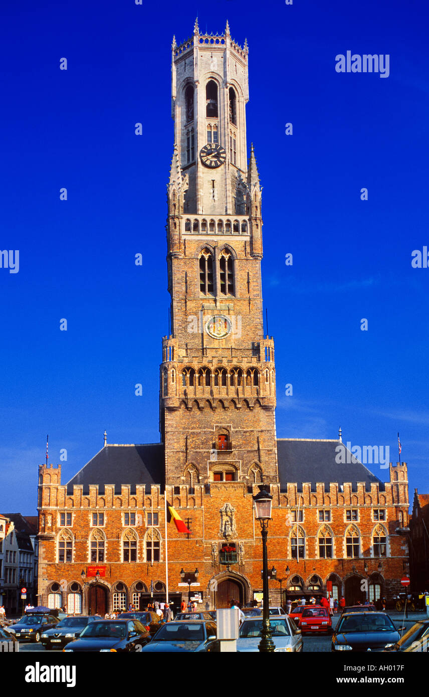 Europe belgium bruges belfry hi-res stock photography and images - Alamy