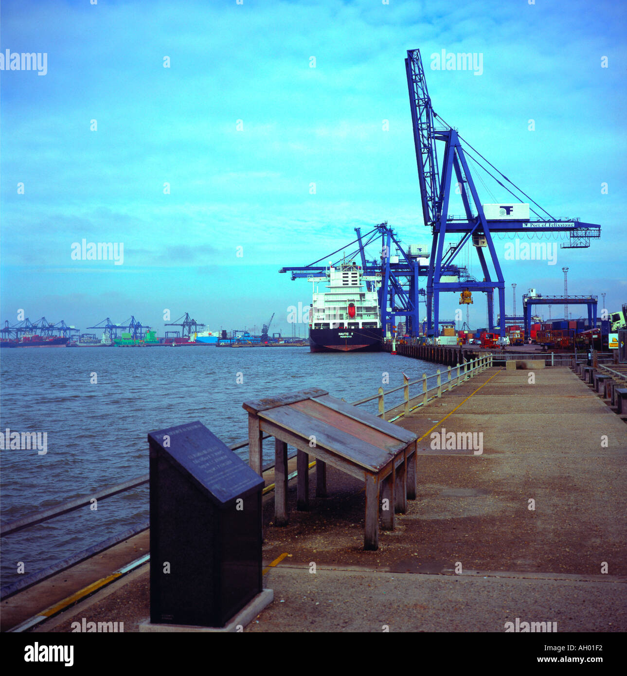Port of Felixstowe Suffolk England Stock Photo - Alamy