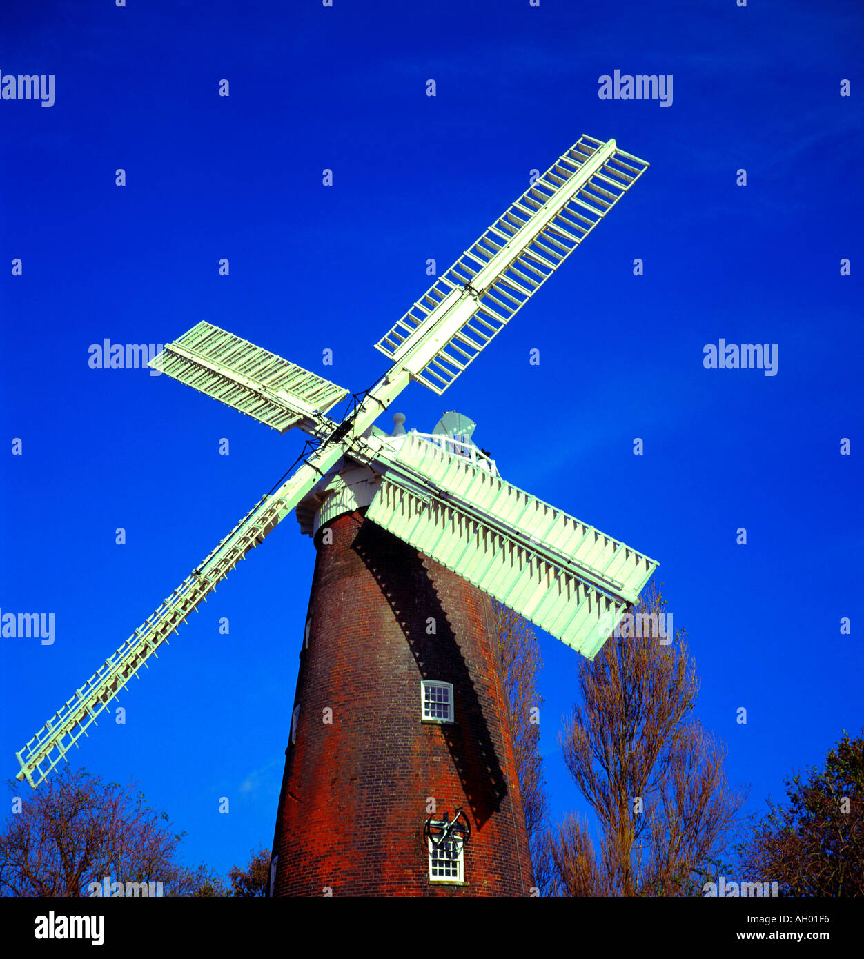 Buttrams mill windmill woodbridge suffolk england ian hi-res stock ...