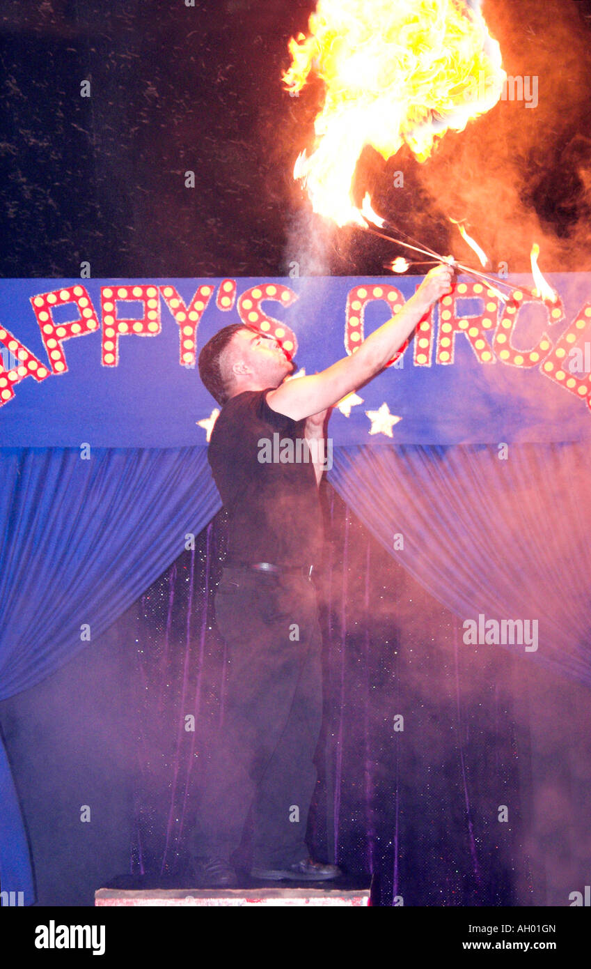 Fire eater circus hi-res stock photography and images - Alamy