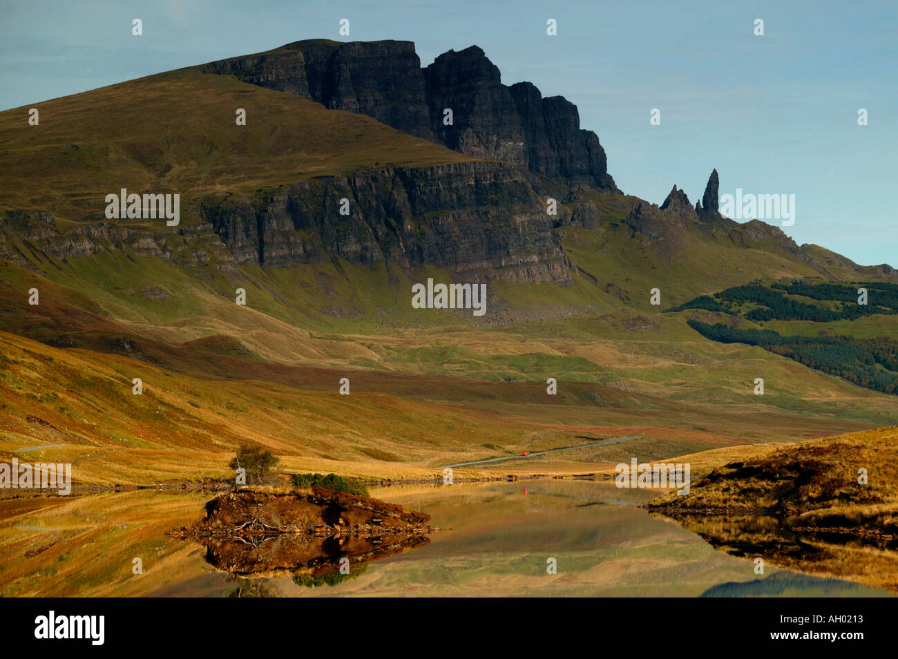 The Old Man of Storr and Loch Leathan Isle of Skye Scottish Highlands ...