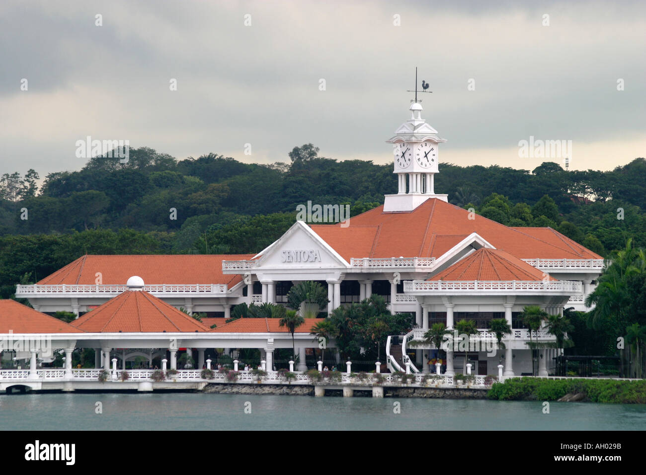 Sentosa Port terminal on Sentosa Island Singapore Stock Photo - Alamy