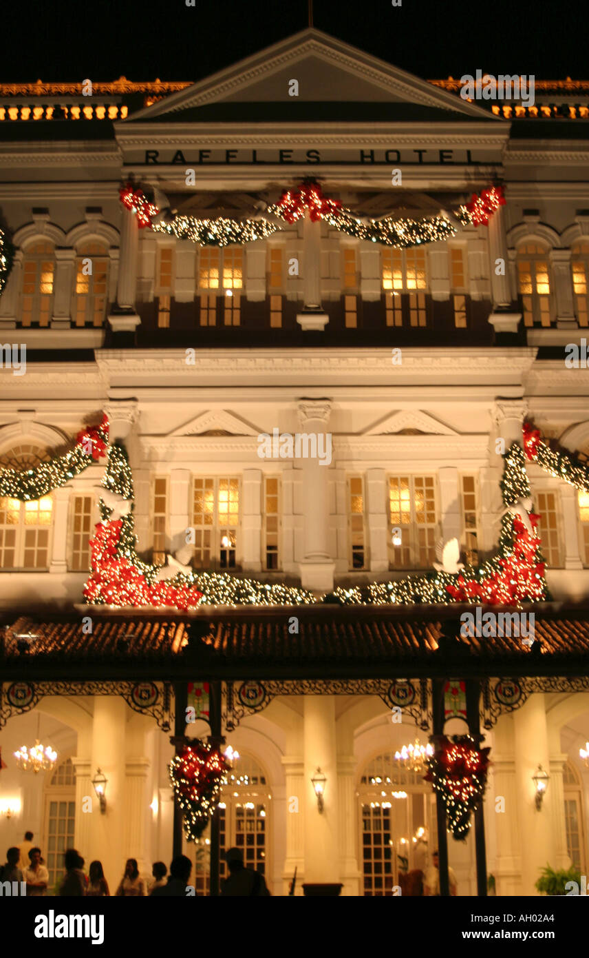 Christmas Raffles Hotel