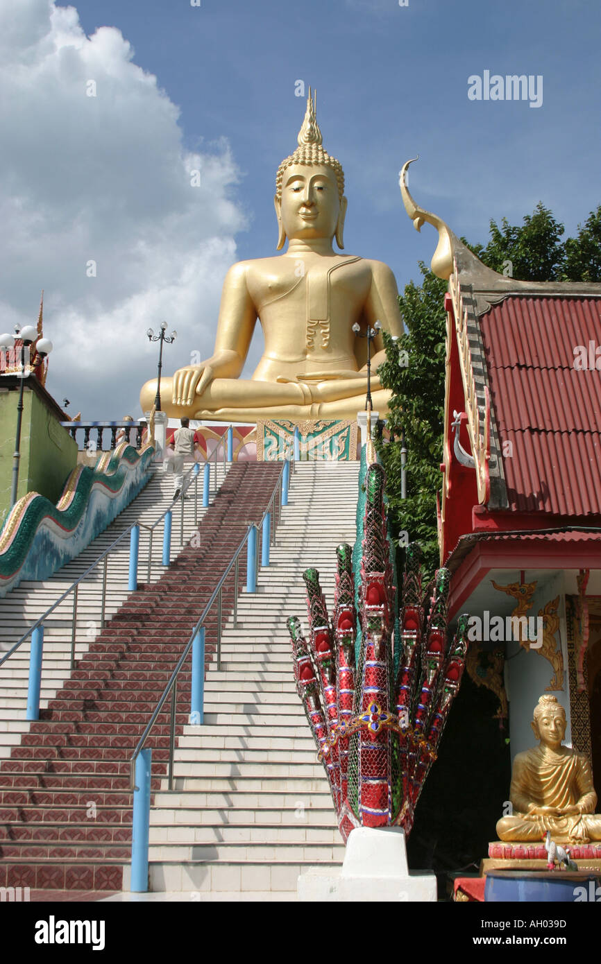 Bang Rak beach Ko Samui Island Thailand ,the Giant sitting golden ...