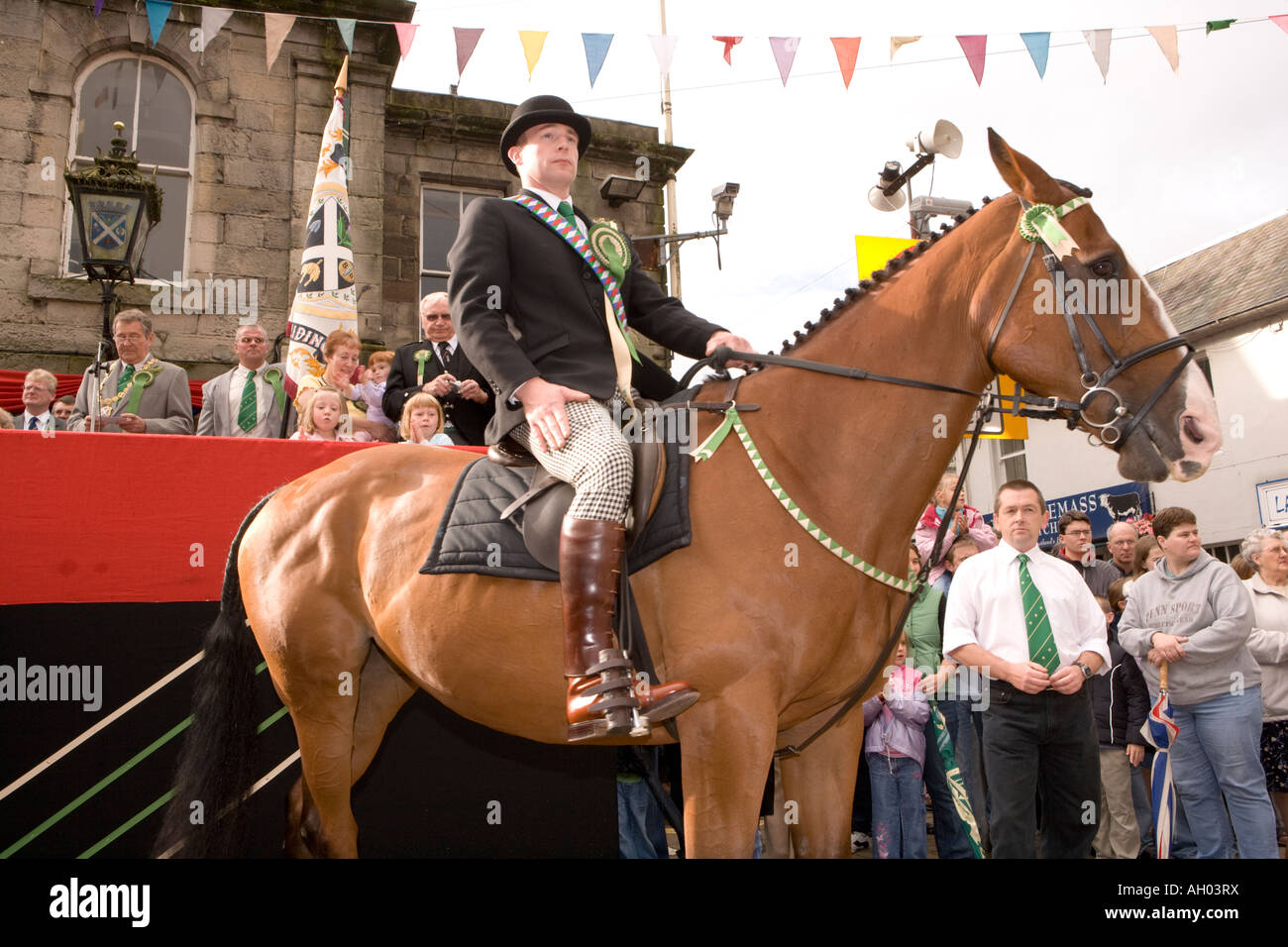 Traditional Scottish event Langholm Common Riding Cornet recieves town ...