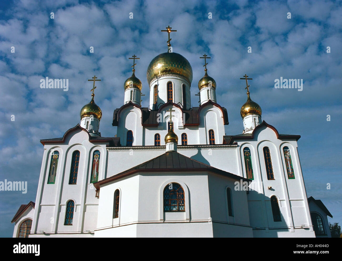 The Transfiguration of Lord Cathedral Surgut city Russia Stock Photo ...