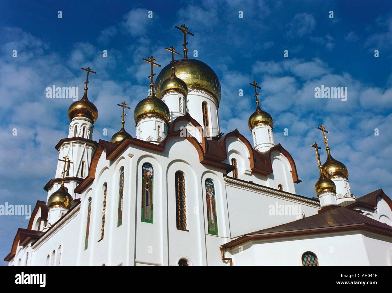 The Transfiguration of Lord Cathedral Surgut city Russia Stock Photo ...
