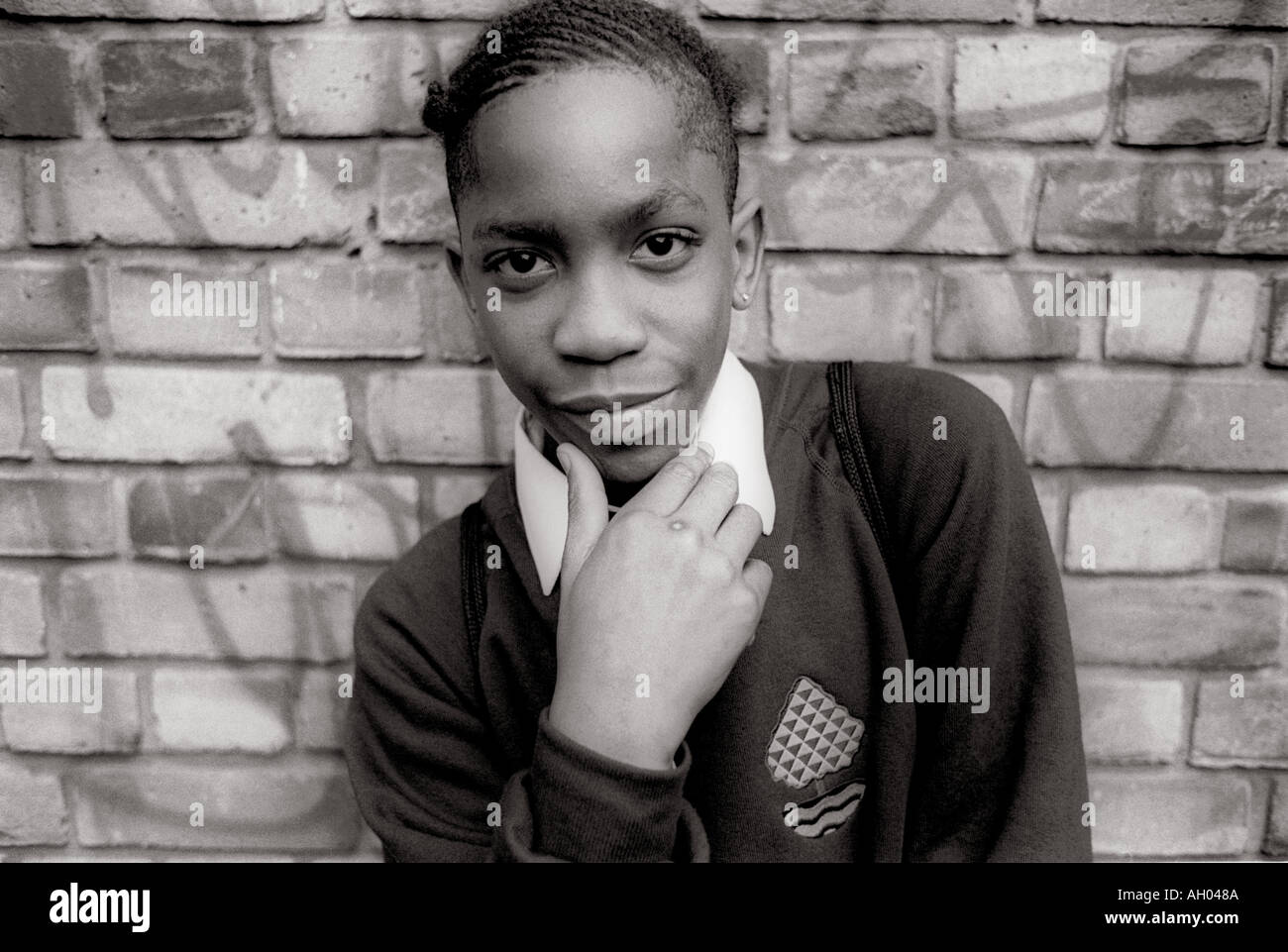 Black english british boy portrait hi-res stock photography and images ...