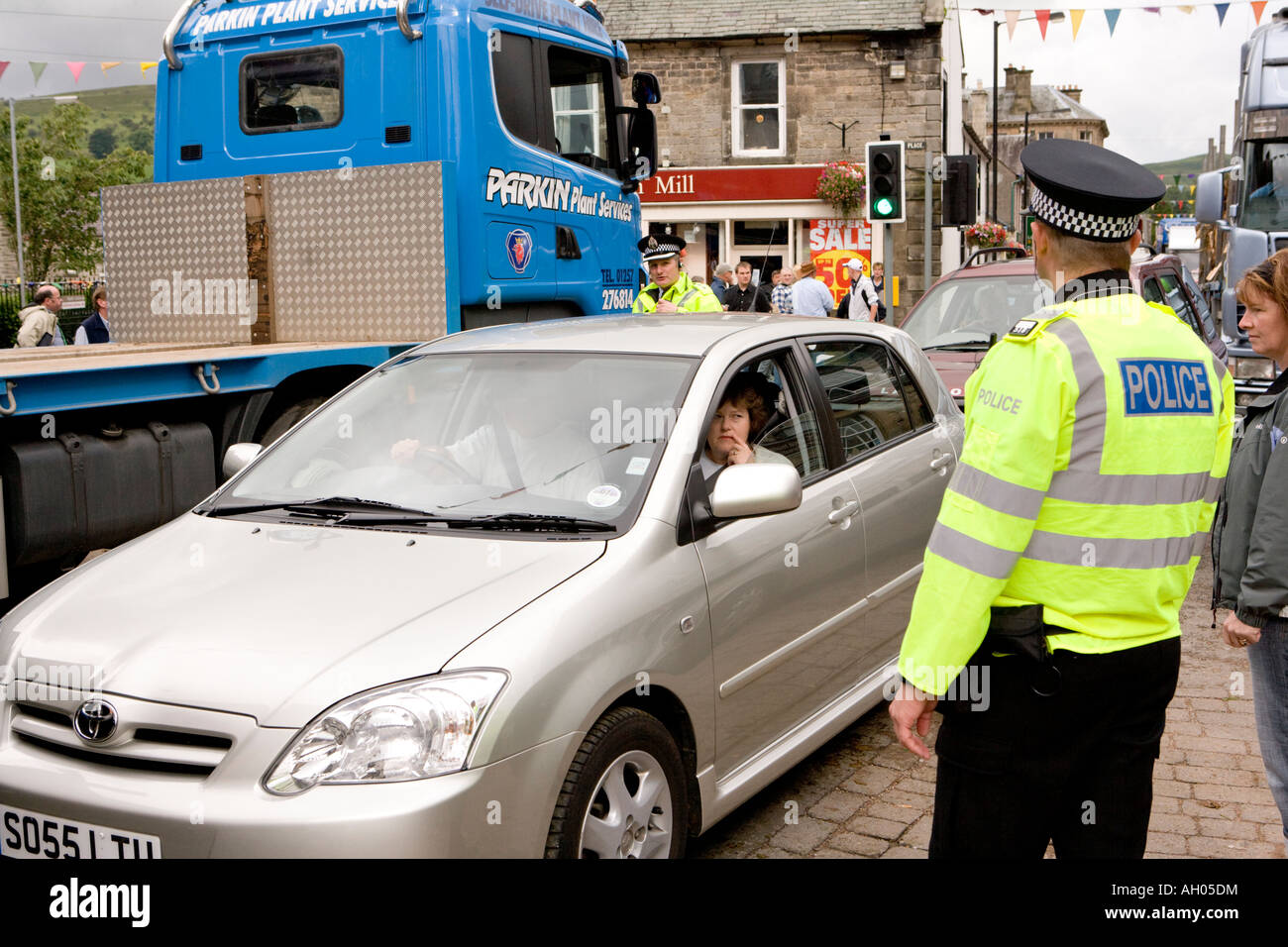 Scottish road policing hi-res stock photography and images - Alamy