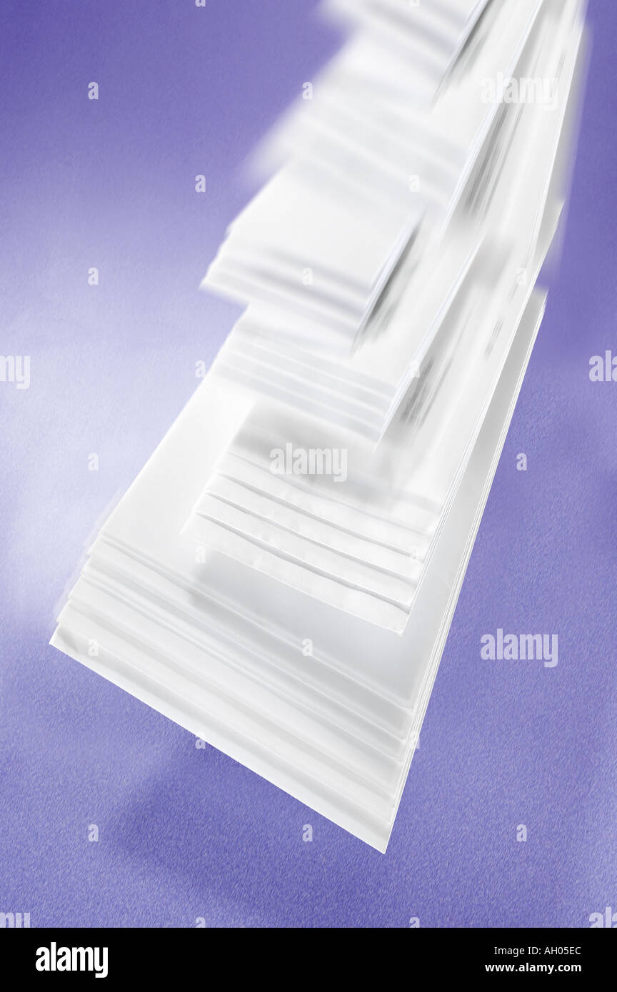 Mail Post Letter Envelopes Stacks Stock Photo - Alamy