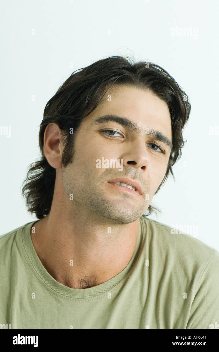 Man looking at camera, portrait Stock Photo - Alamy