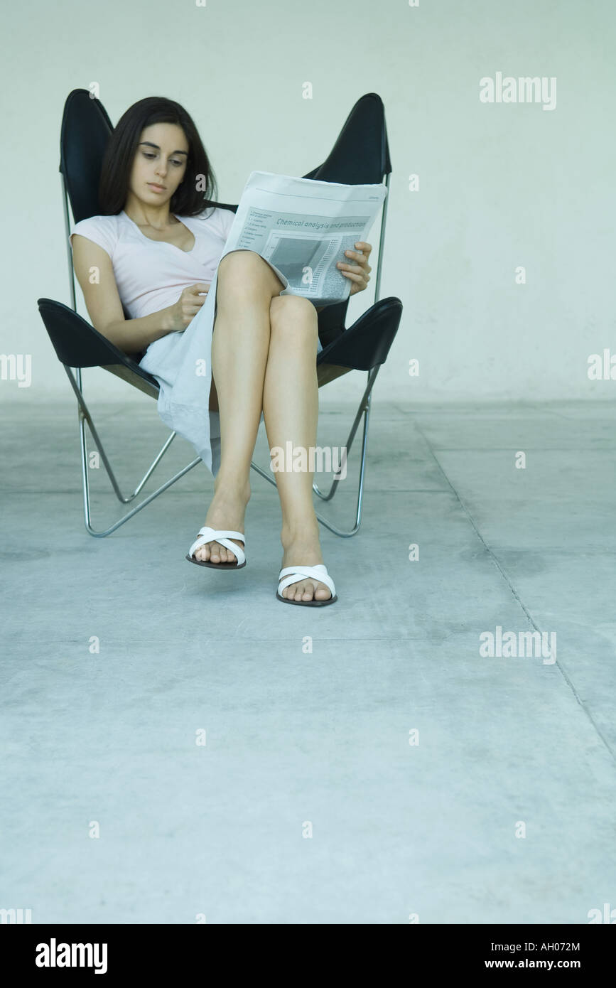 Slouching chair hi-res stock photography and images - Alamy