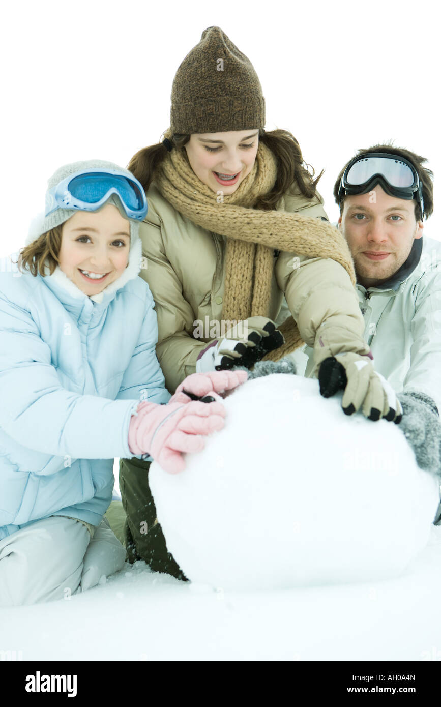 Man in suit crouching on hi-res stock photography and images - Alamy