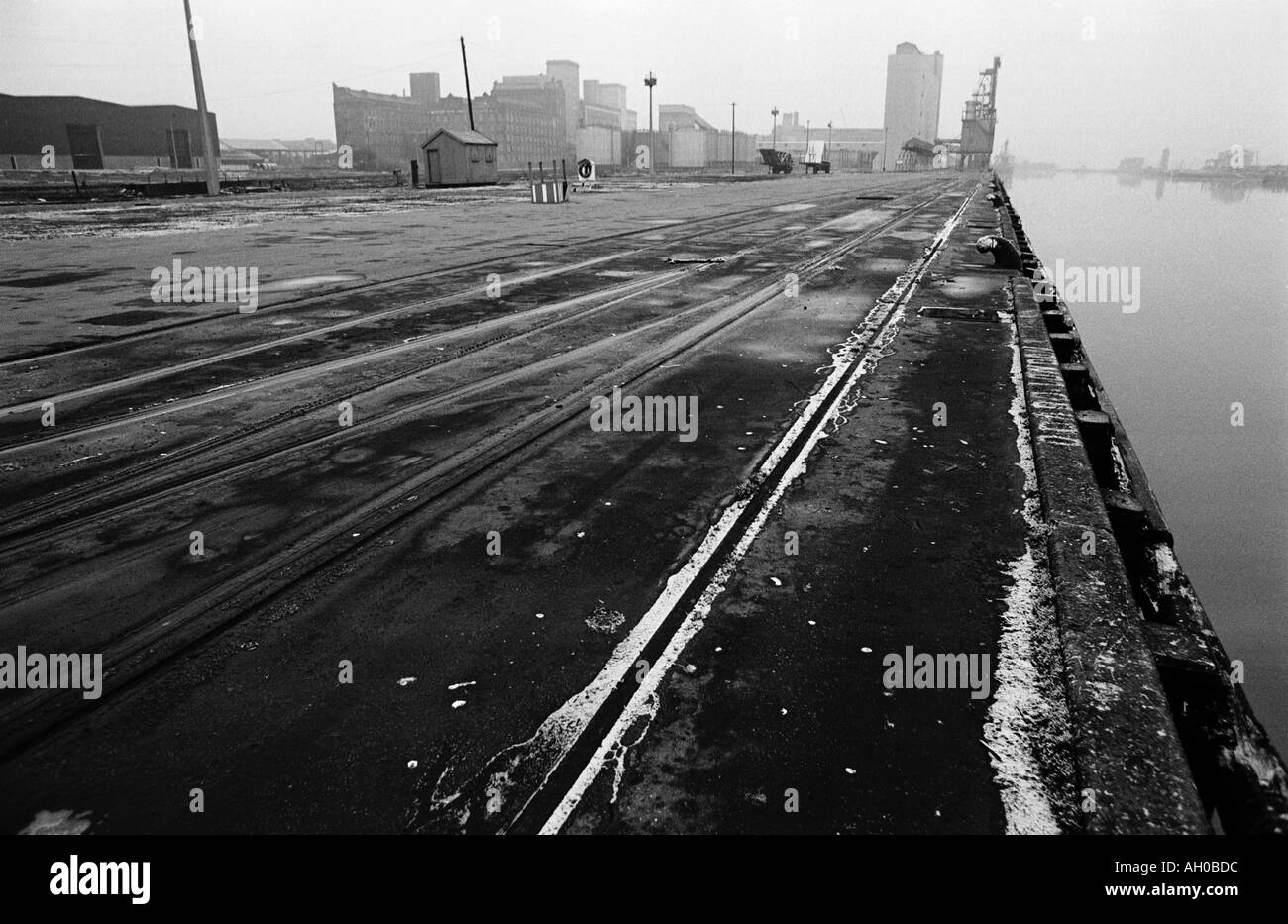 Manchester docks England circa 1976 Stock Photo - Alamy