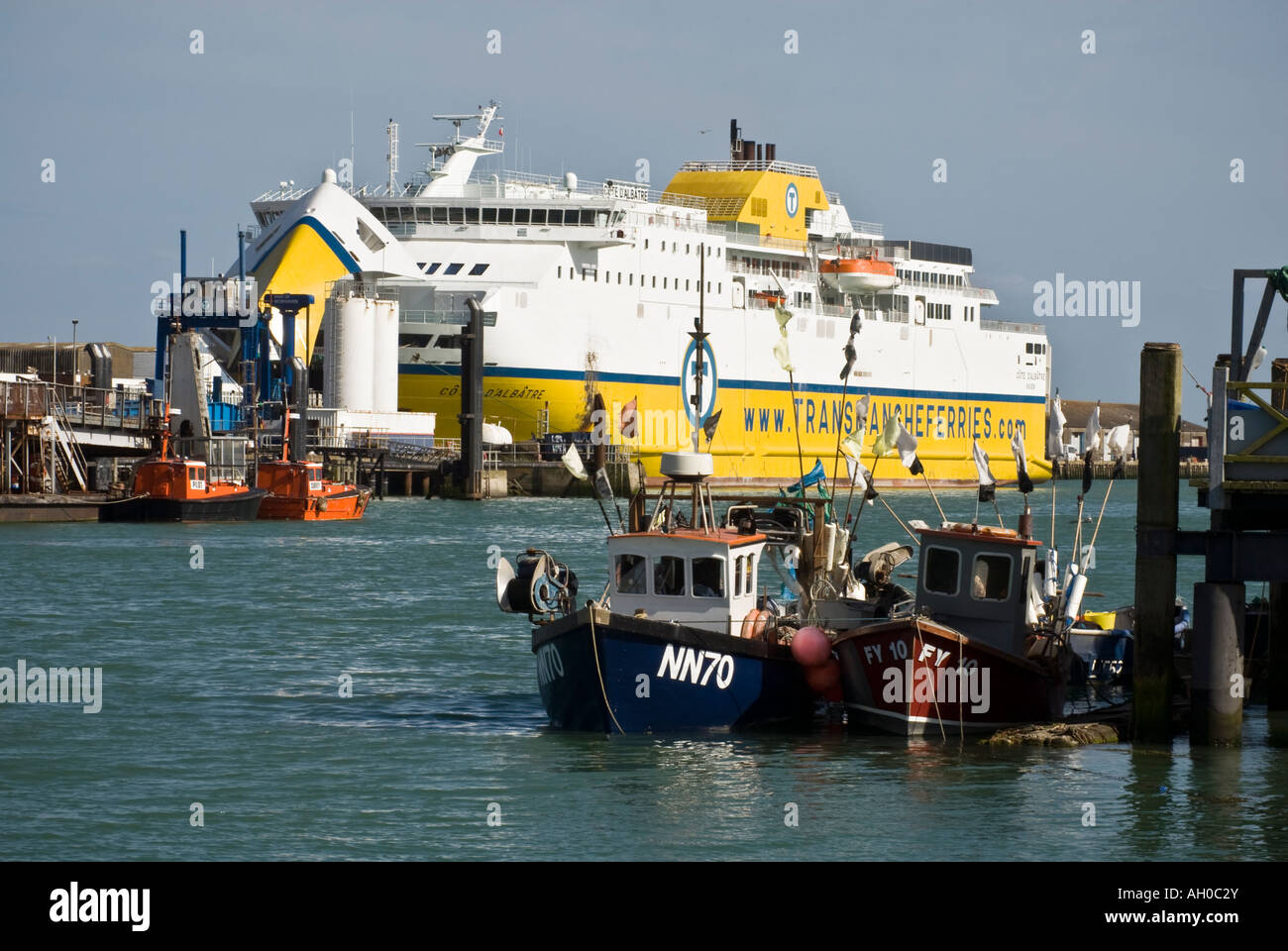 Newhaven harbour fishing boat hi-res stock photography and images - Alamy