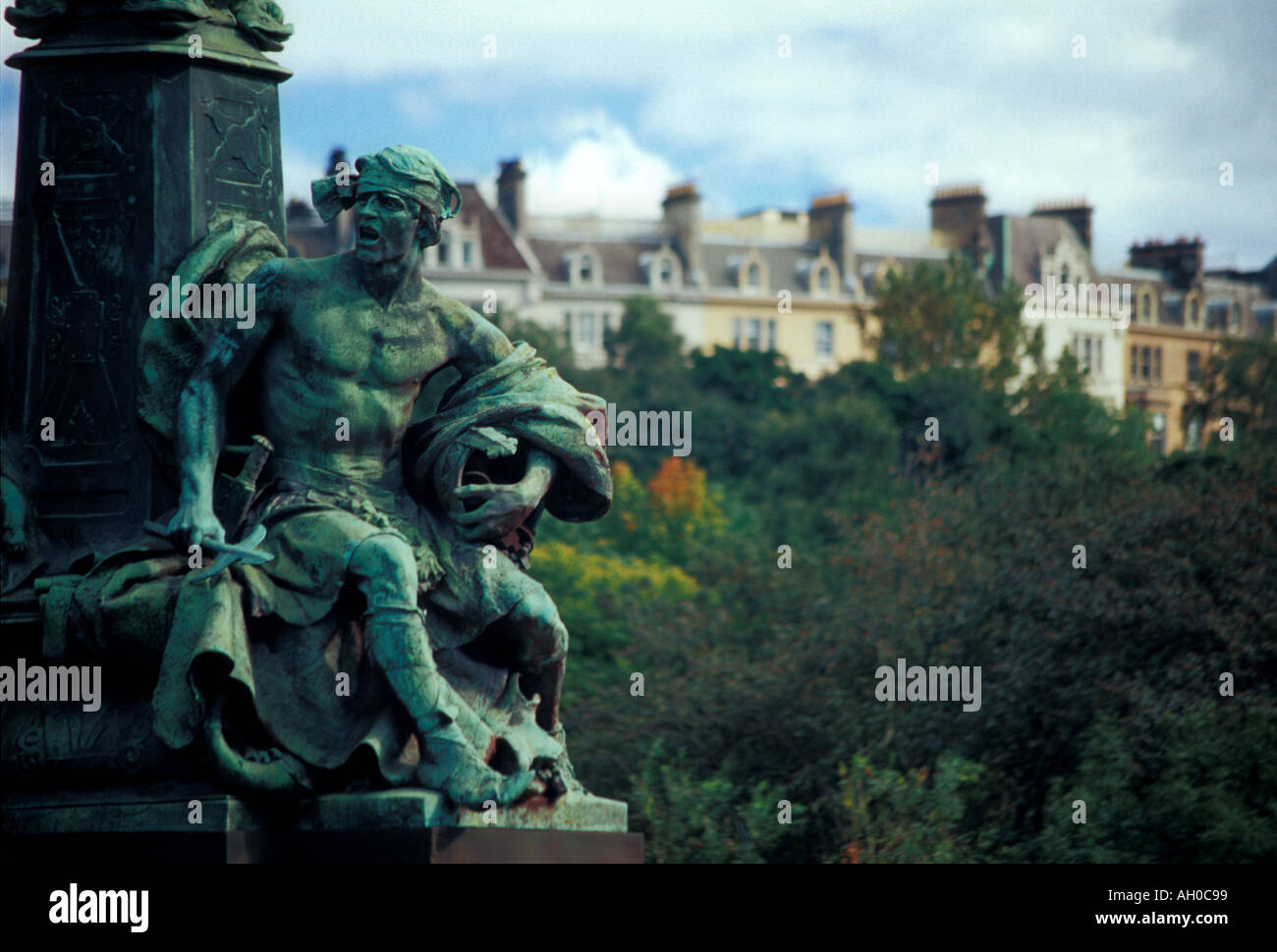 Scotland Glasgow Kelvingrove park and the victorian merchant houses of ...
