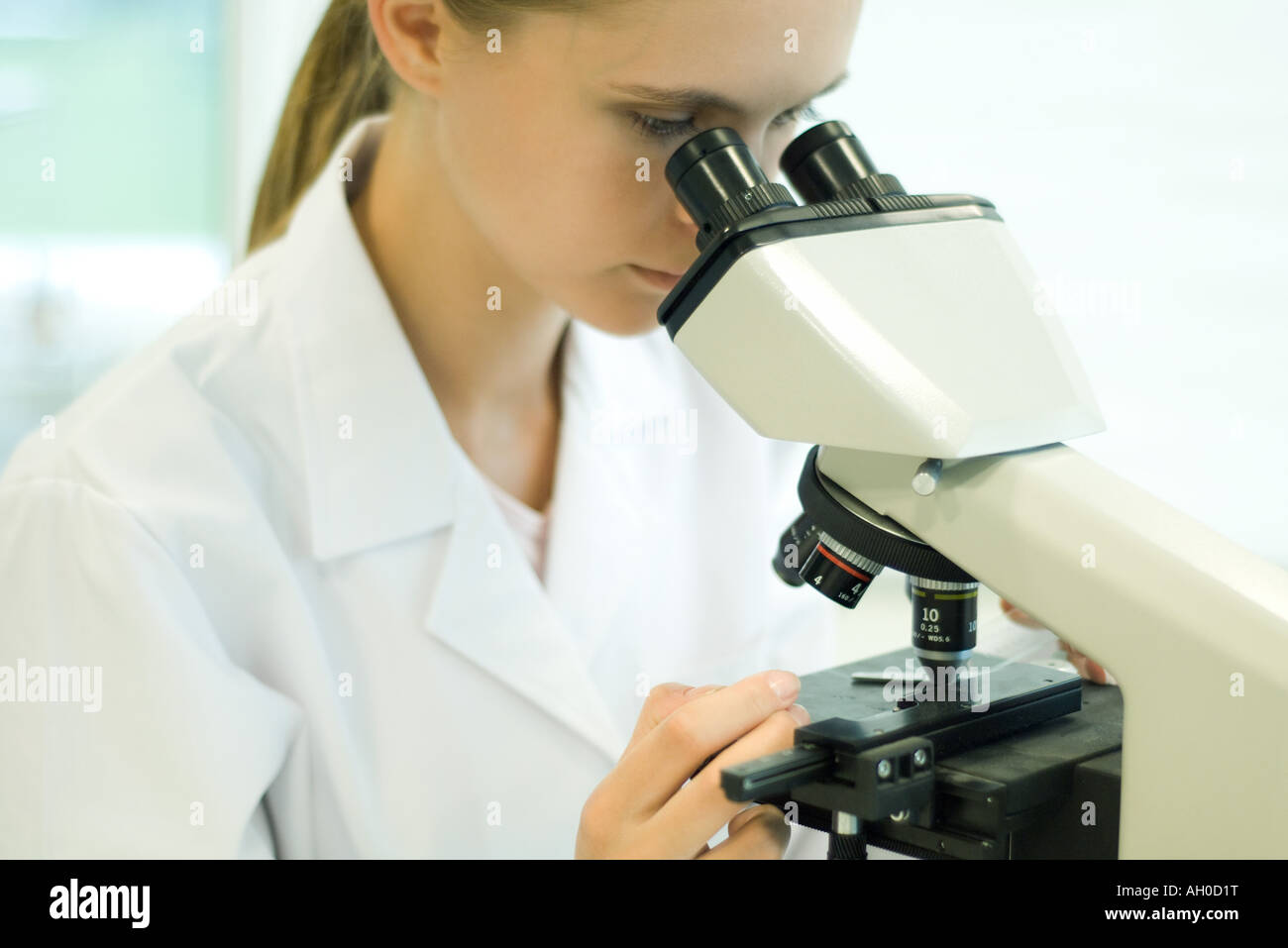 Shot focused female research scientist hi-res stock photography and ...
