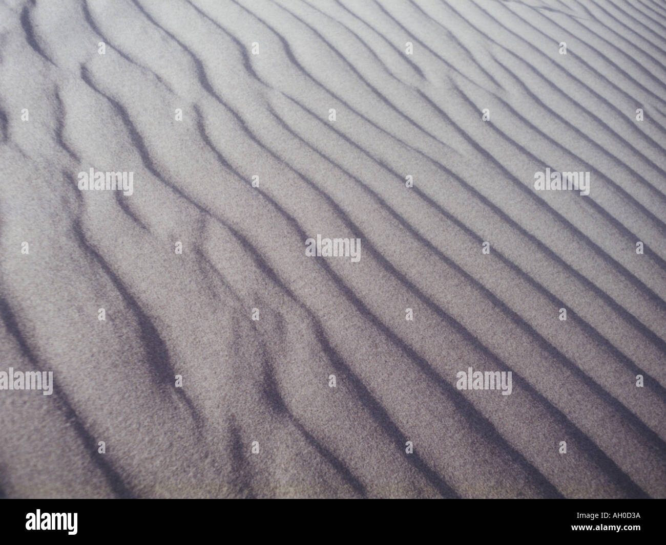 Rippled patterns in the sand Stock Photo - Alamy