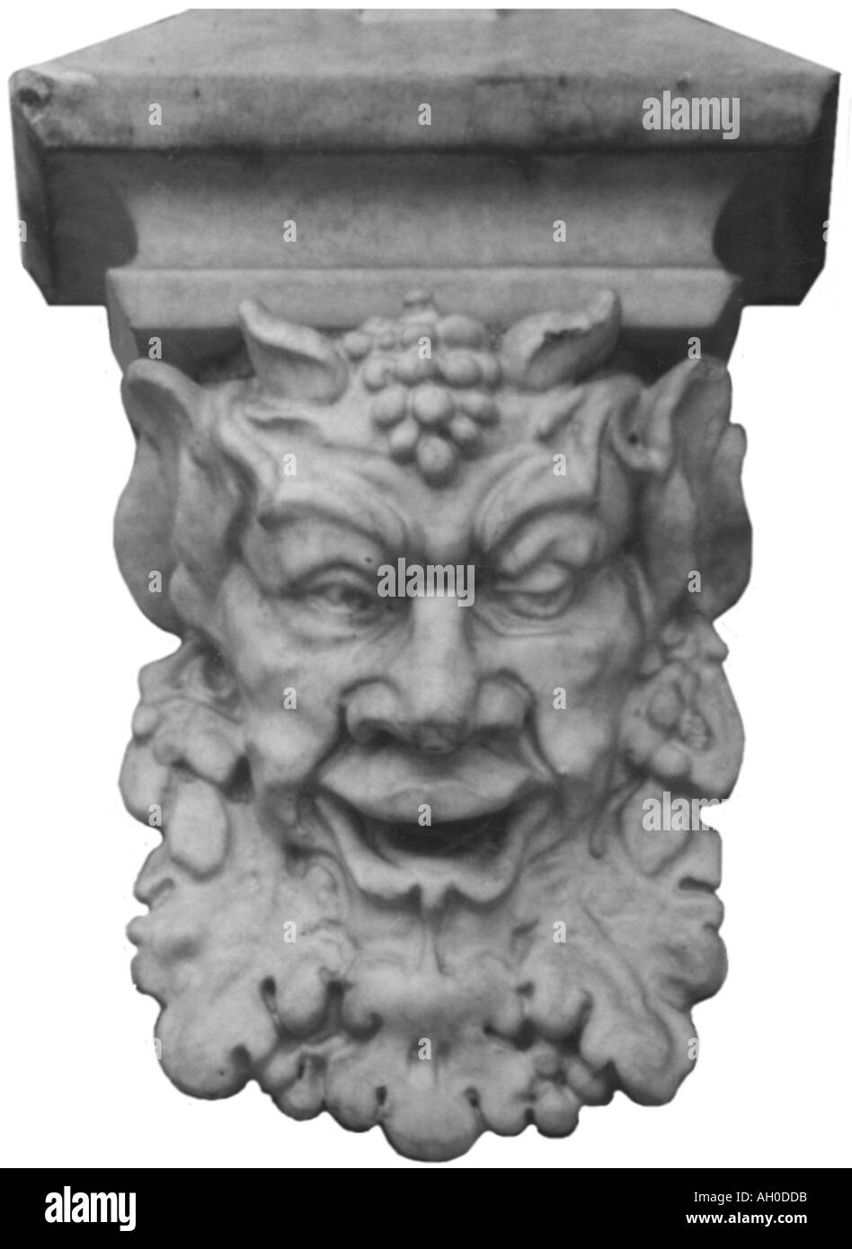 Green man gargoyle Stock Photo - Alamy