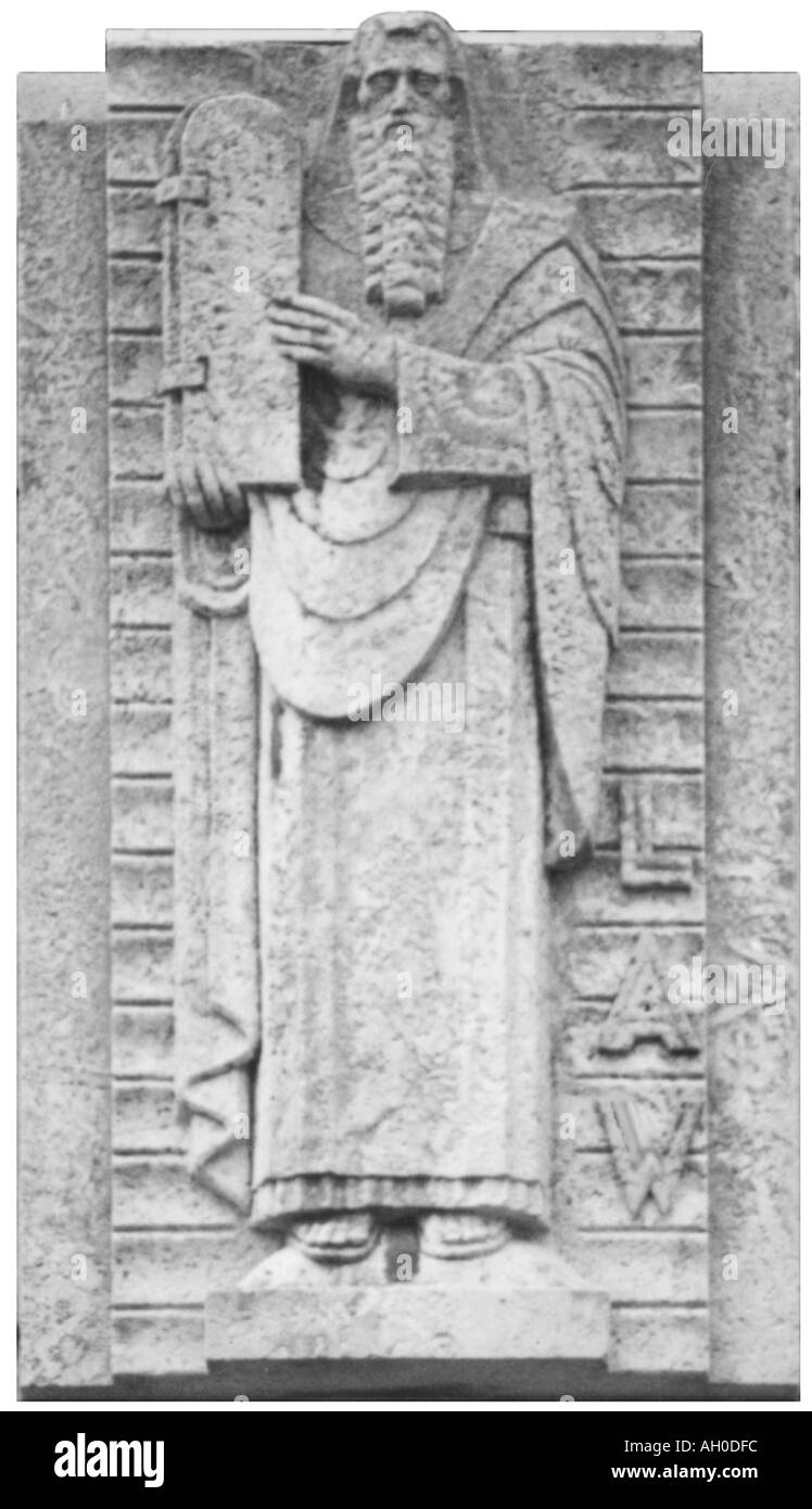 Sculpture moses Black and White Stock Photos & Images - Alamy