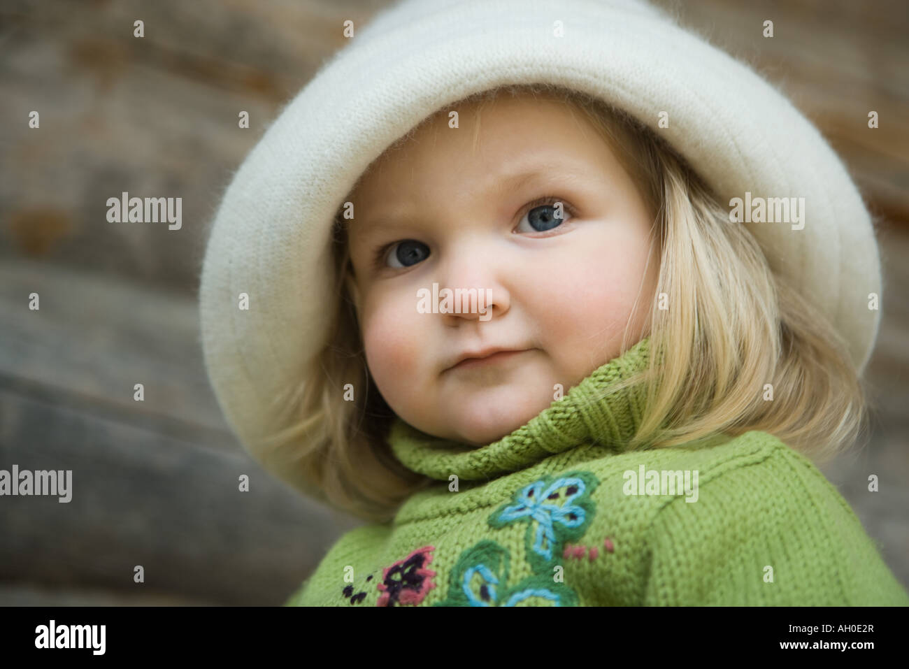 Toddler girl, portrait Stock Photo - Alamy