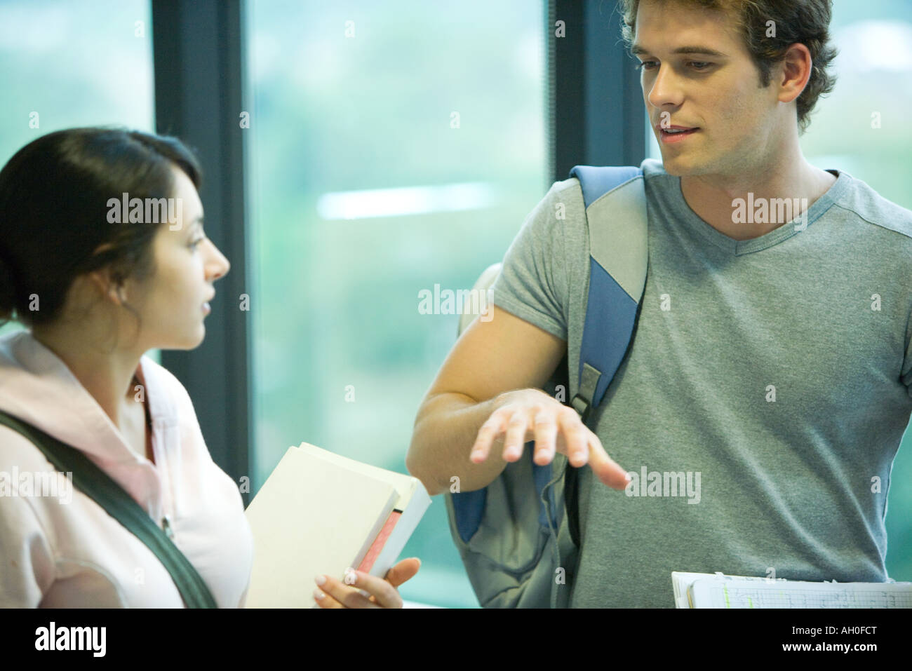 Three students two males hi-res stock photography and images - Alamy