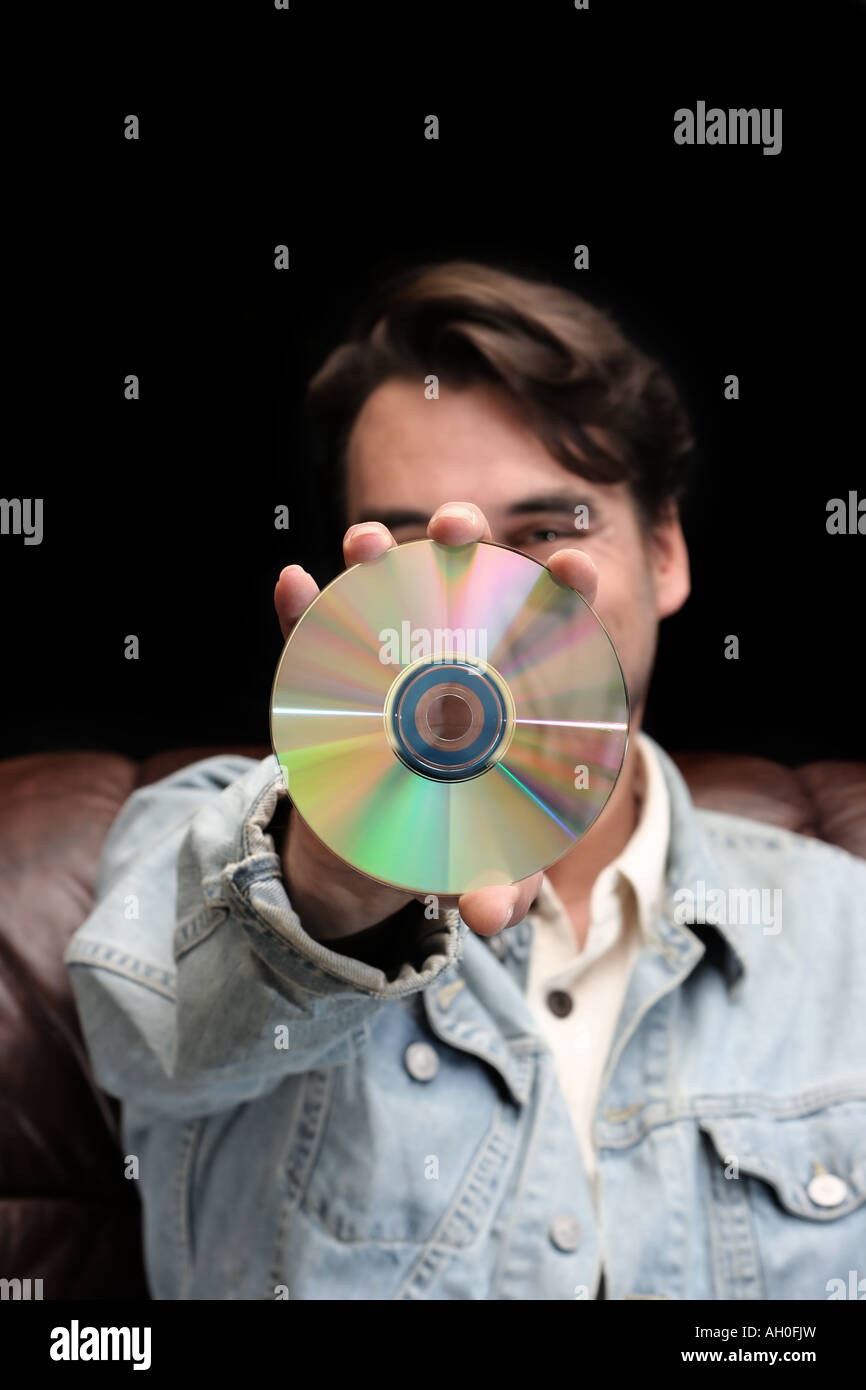 Dvd man male caucasian hi-res stock photography and images - Alamy
