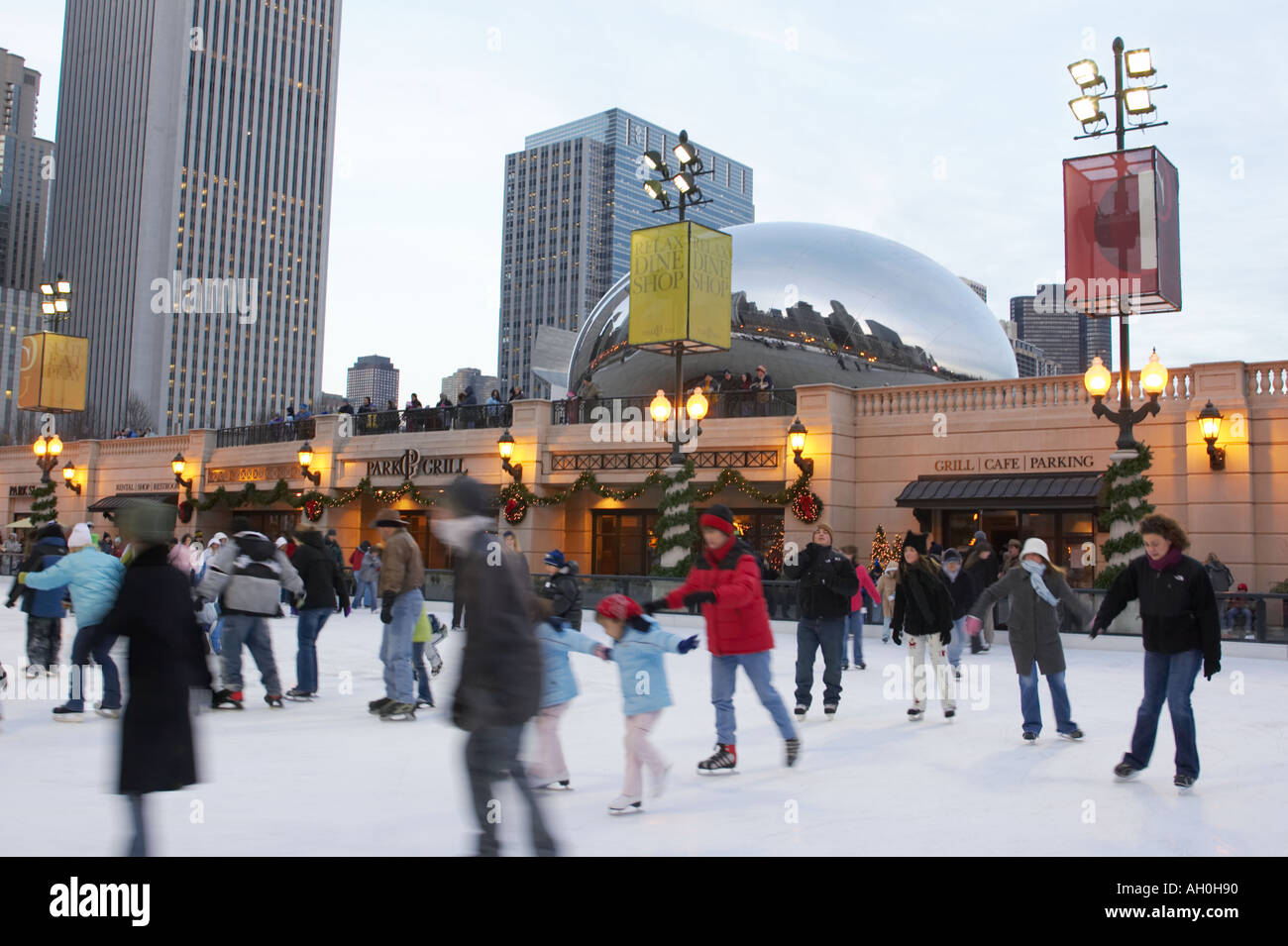 Millennium Park Ice Skating