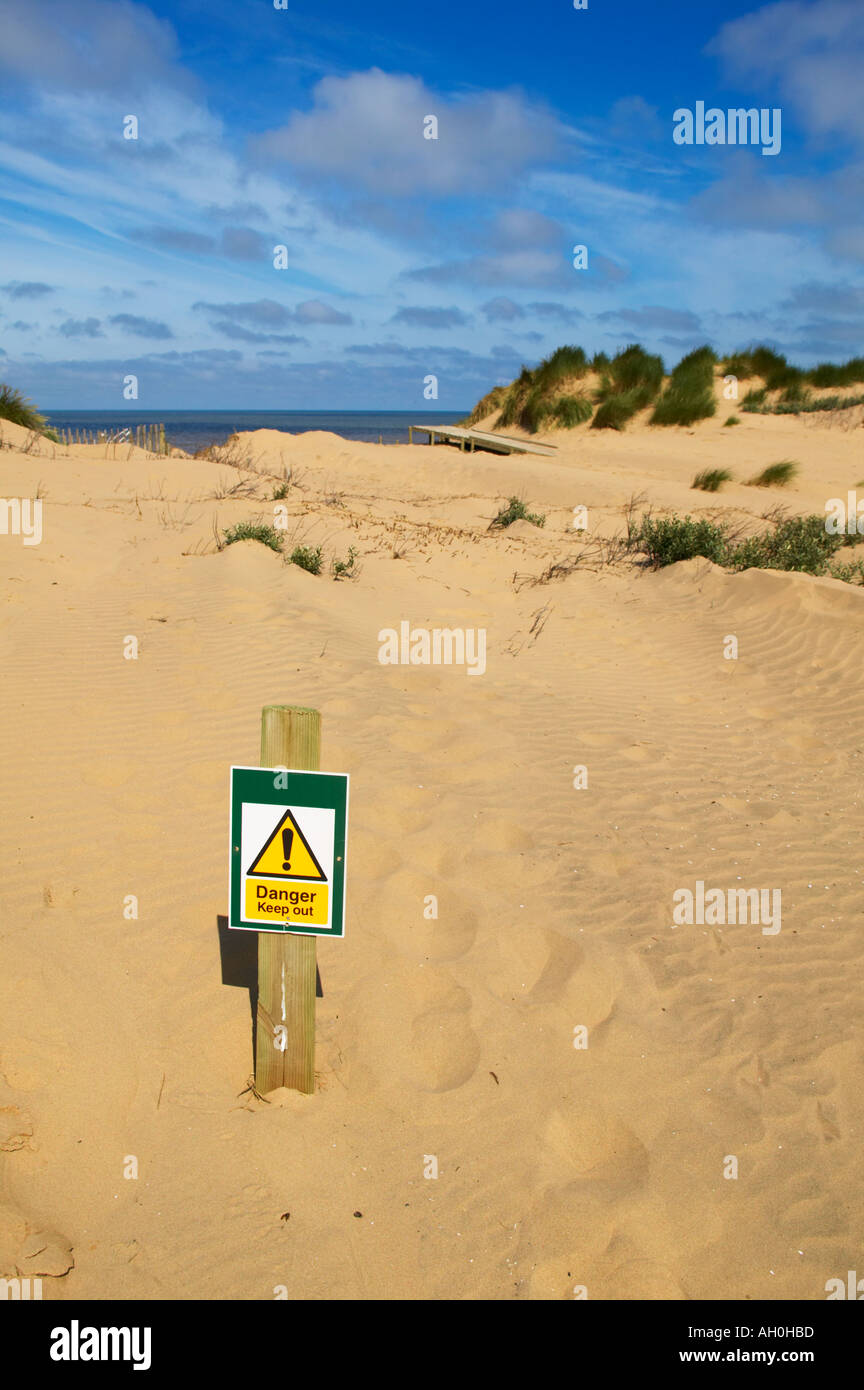 no entry sign with footprints passing by it Stock Photo - Alamy