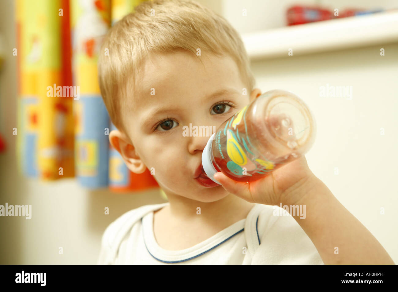 Headshot head shot portrait drinking drinks water hi-res stock ...