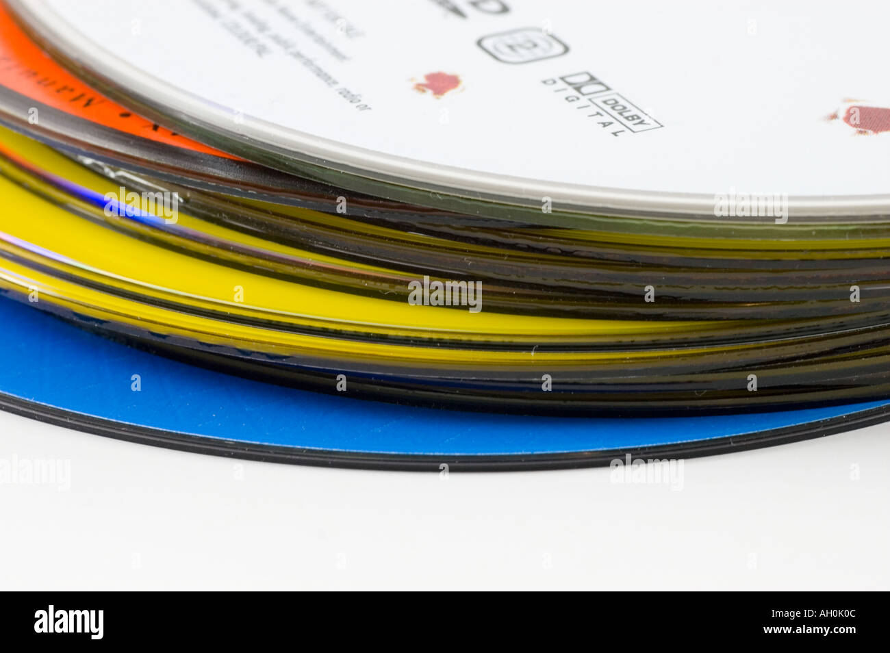 Dvds dvd stack movies hi-res stock photography and images - Alamy