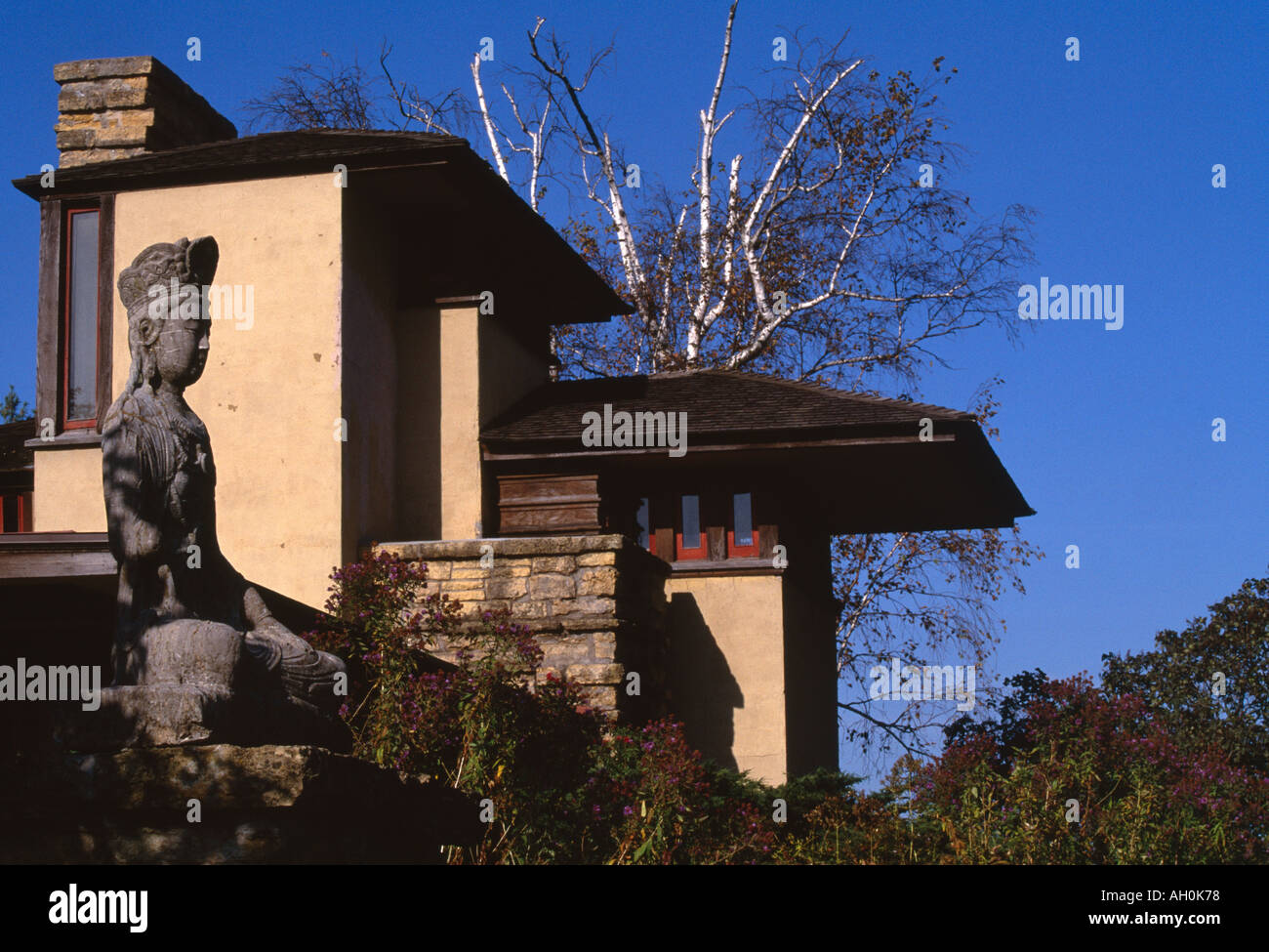 Taliesin, Spring Green, Wisconsin, 1911. Rebuilt in 1914 and 1925 ...