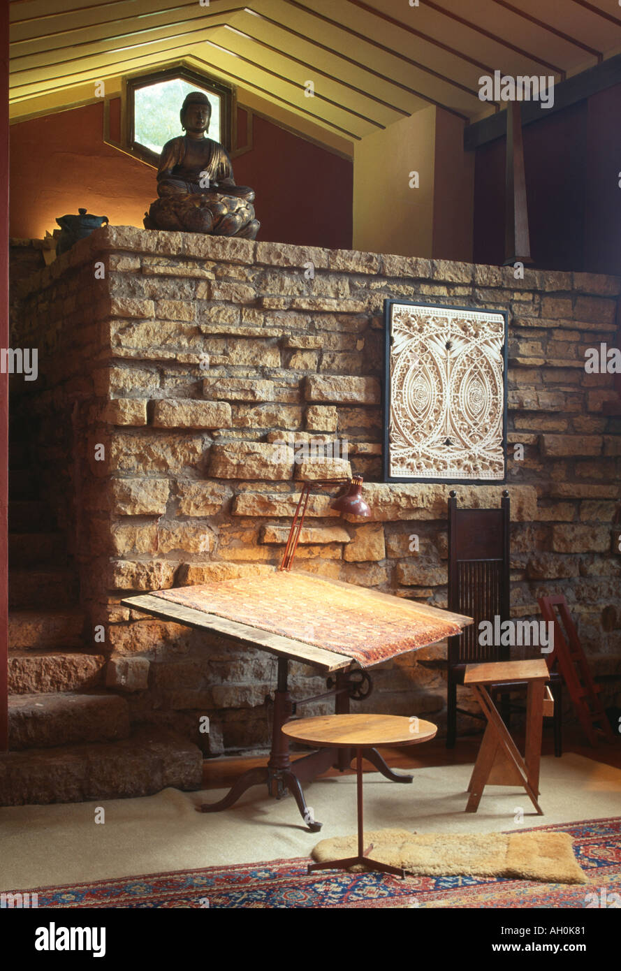 Taliesin, Spring Green, Wisconsin, 1911. Rebuilt in 1914 and 1925 ...