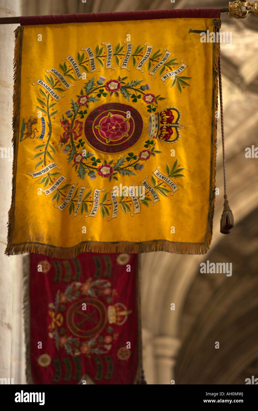 Regimental flags hi-res stock photography and images - Alamy