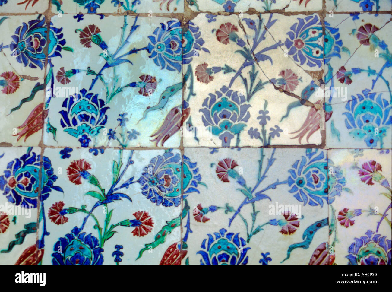 Istanbul Turkey Topkapi Palace Tiles Stock Photo - Alamy